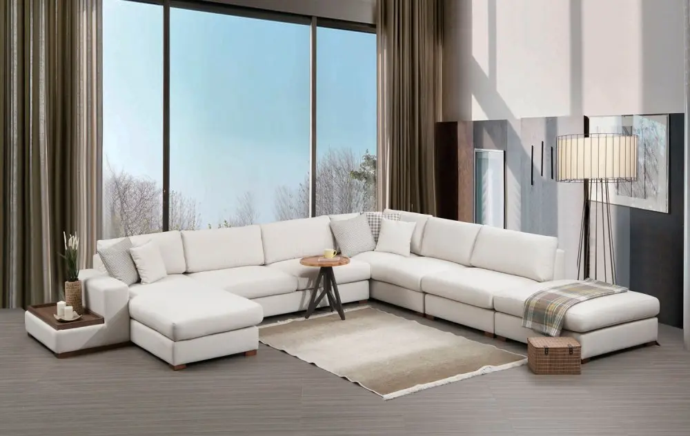 Atelier del Sofa Loop 11 Ugaona garnitura, Bela