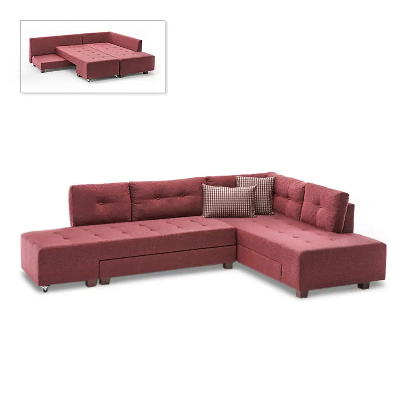 Atelier del Sofa Manama Ugaona garnitura, Bordo