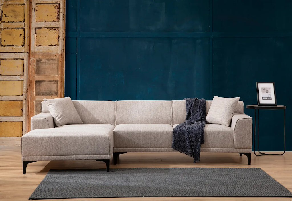 Atelier del Sofa Ugaona garnitura Petra L 145x69x87cm Bela