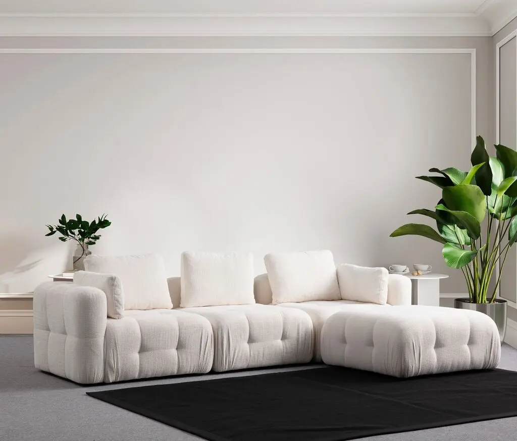 Atelier del Sofa Ugaona garnitura Amaris, 290x200 cm, Bela