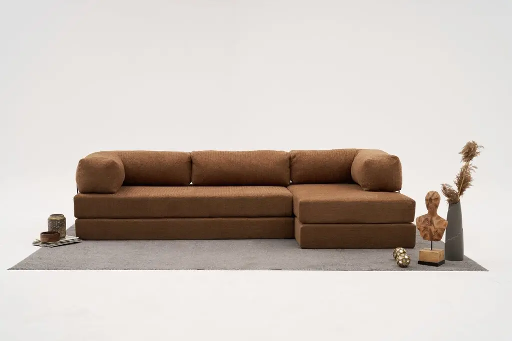 Atelier del Sofa Ugaona garnitura Comfort, 290 cm, Braon