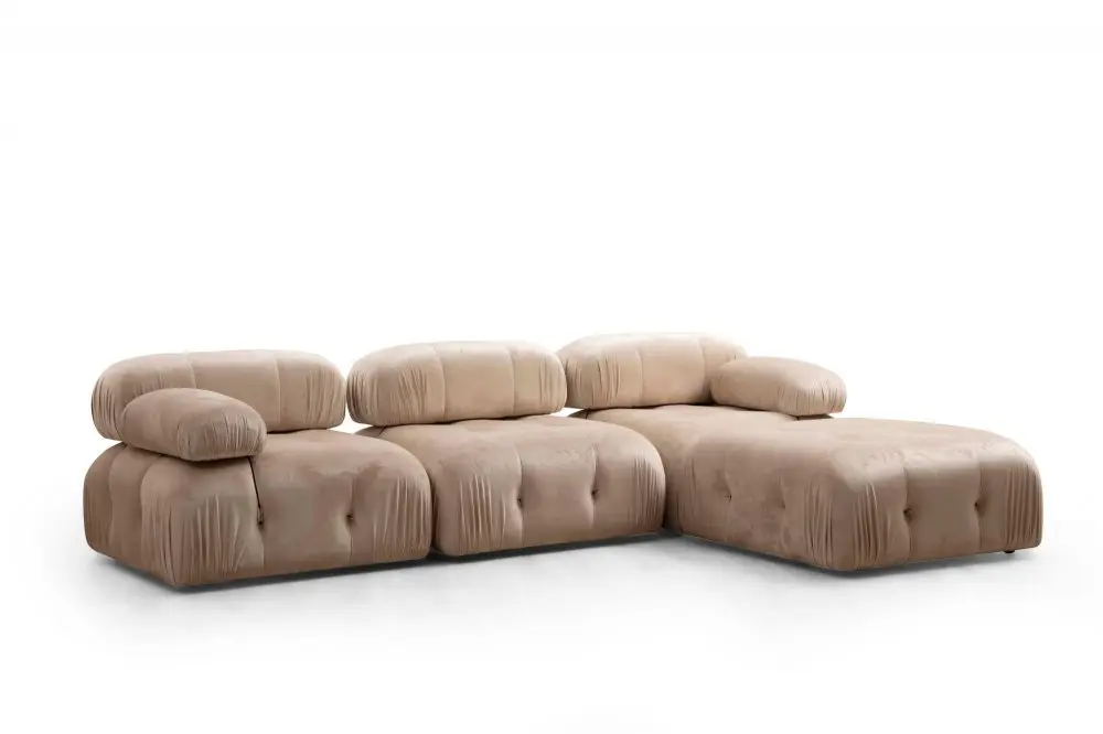 Atelier del Sofa L1 O1 1R Puf Bubble Corner Ugaona garnitura, Plava