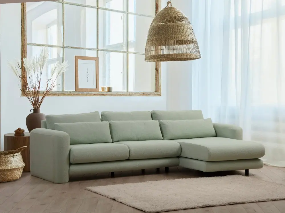 Atelier del Sofa Lily Corner Right Ugaona garnitura, Zelena
