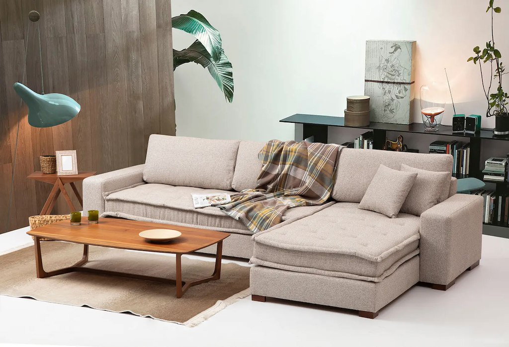 Atelier del Sofa Ugaona garnitura Lena Bež