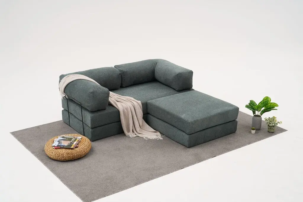 Atelier del Sofa Ugaona garnitura Comfort Mini, 190 cm, Zelena