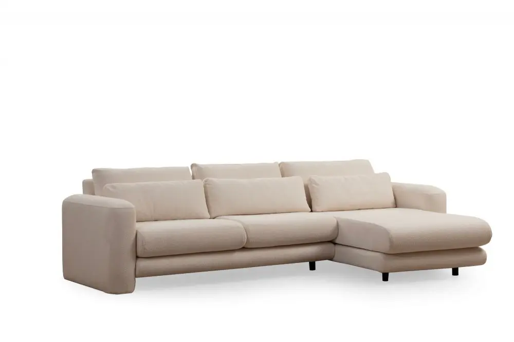 Atelier del Sofa Lily Corner Right Ugaona garnitura, Krem