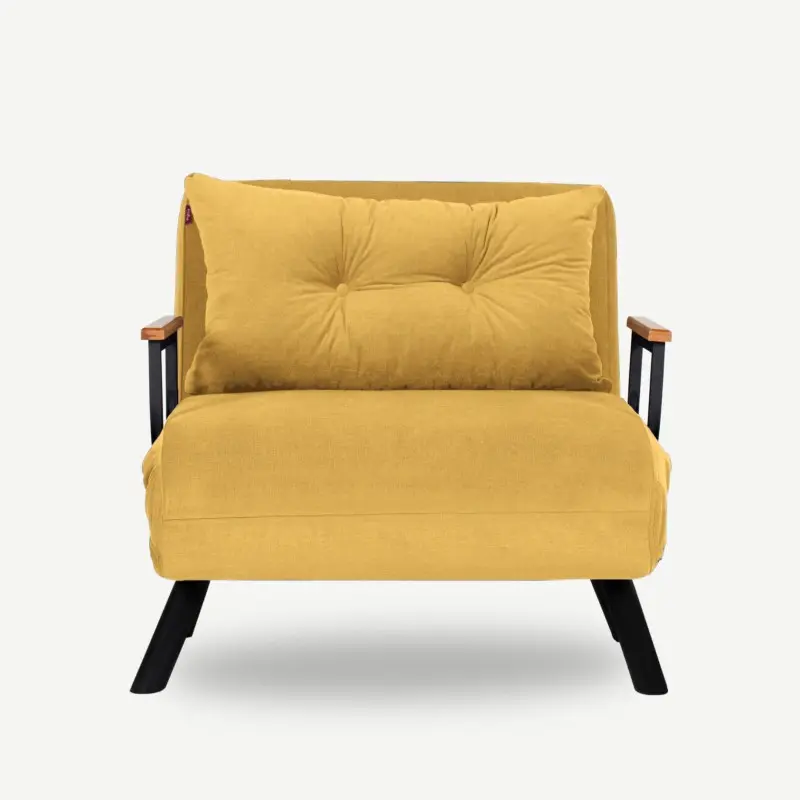 Atelier del Sofa Sando Single Fotelja na razvlačenje, Senf