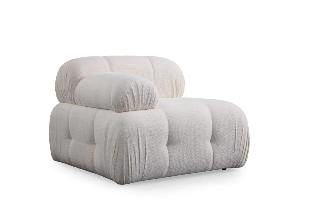 Atelier del Sofa Fotelja Petite L1, 95 x 95 x 75 cm, Bela