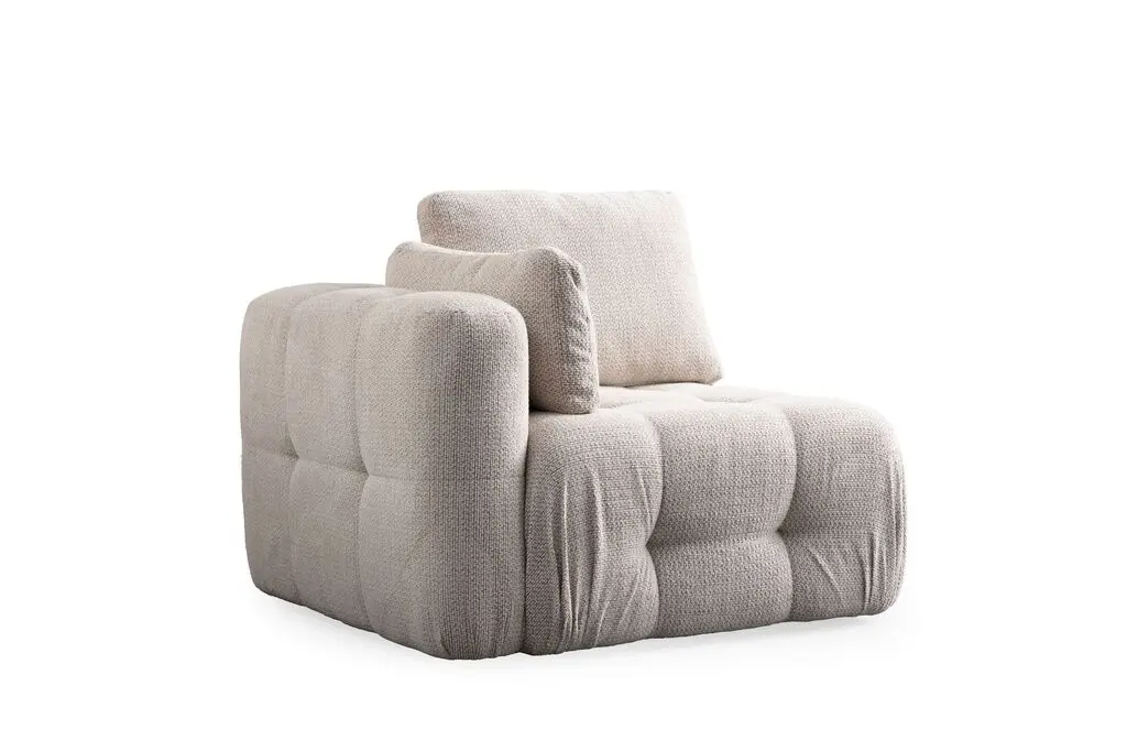 Atelier del Sofa Fotelja Amaris L1, 100 x 100 x 65 cm, Krem