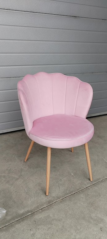 Stolica fotelja cvet fix ROZE