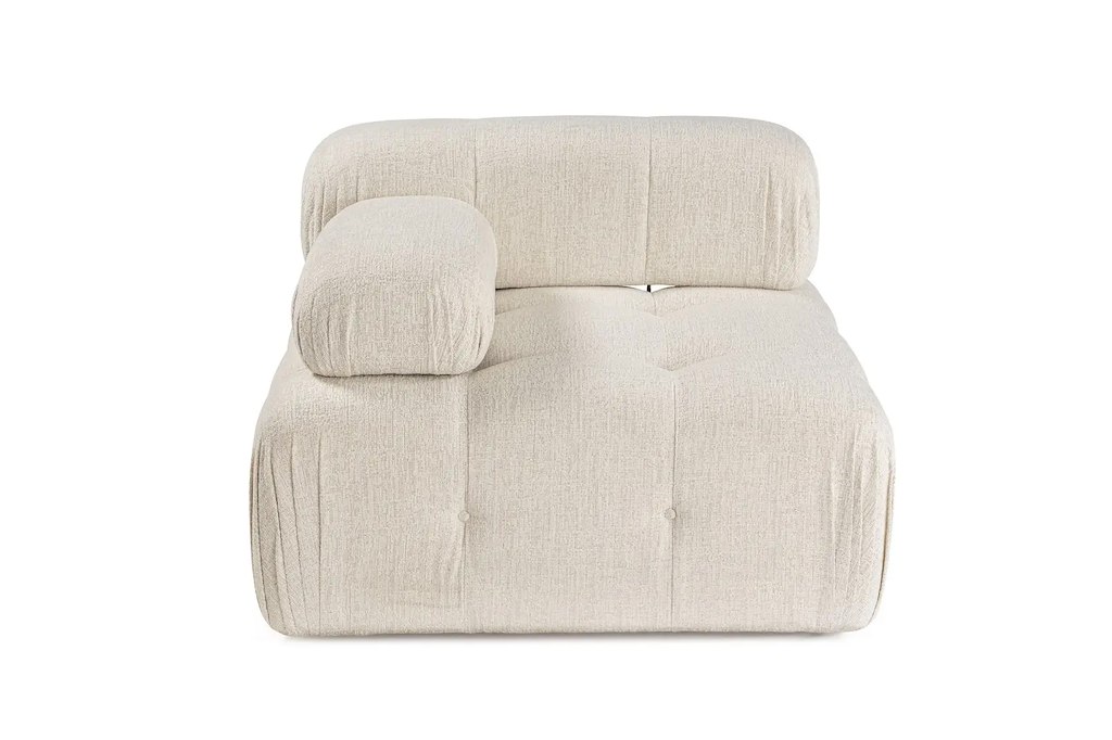 Atelier del Sofa Fotelja Doblo L1 100x80x105cm Krem