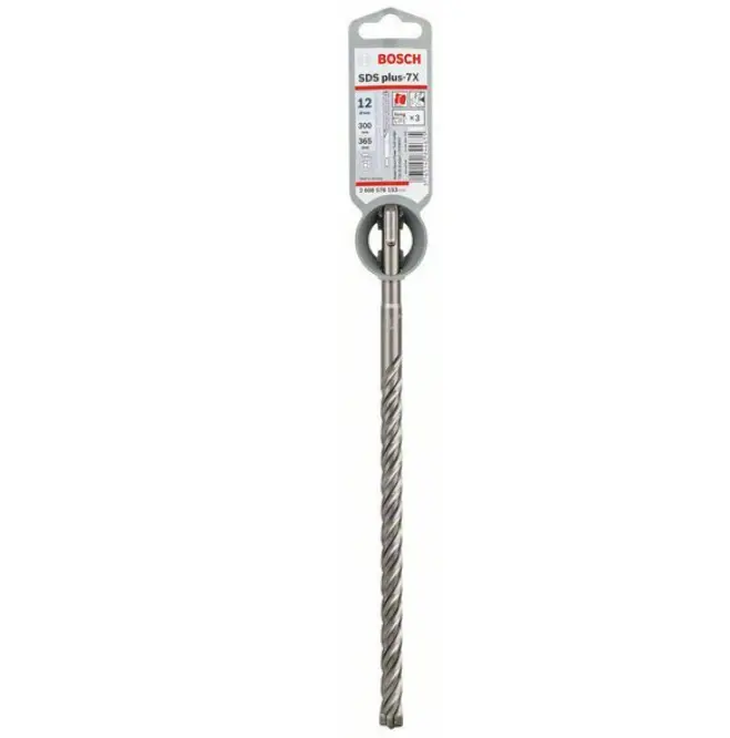BOSCH Hamer burgija SDS plus-7X 2608576153 12 x 300 x 365 mm siva