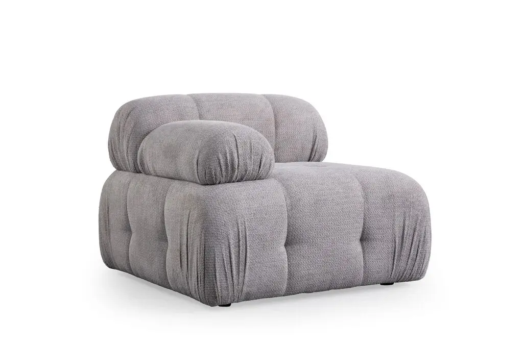 Atelier del Sofa Fotelja Petite L1, 95 x 95 x 75 cm, Siva