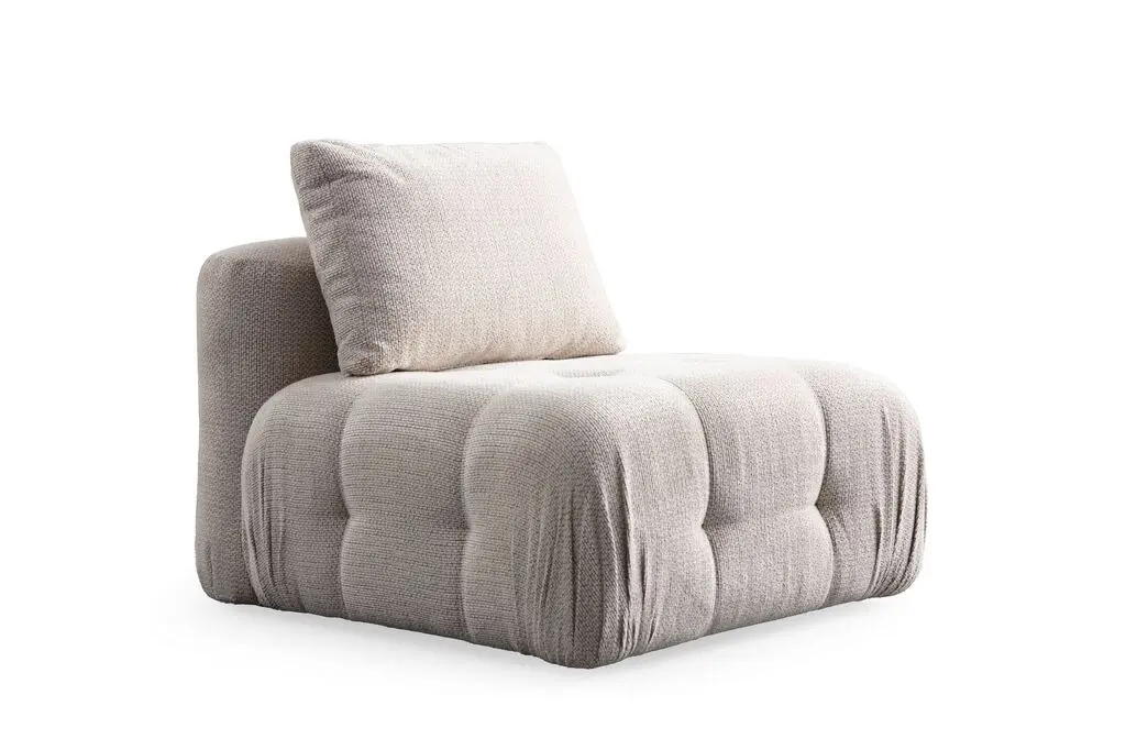 Atelier del Sofa Fotelja Amaris O1, 90 x 100 x 65 cm, Krem