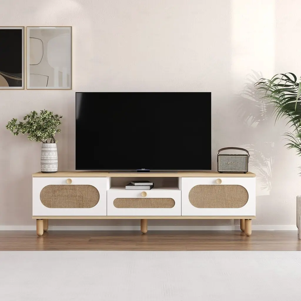 Hanah Home TV Komoda Bohem, 150x43x30 cm, Hrast