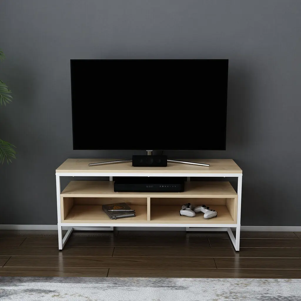 Hanah Home TV Komoda Merrion, 110x35x49,9 cm, Hrast