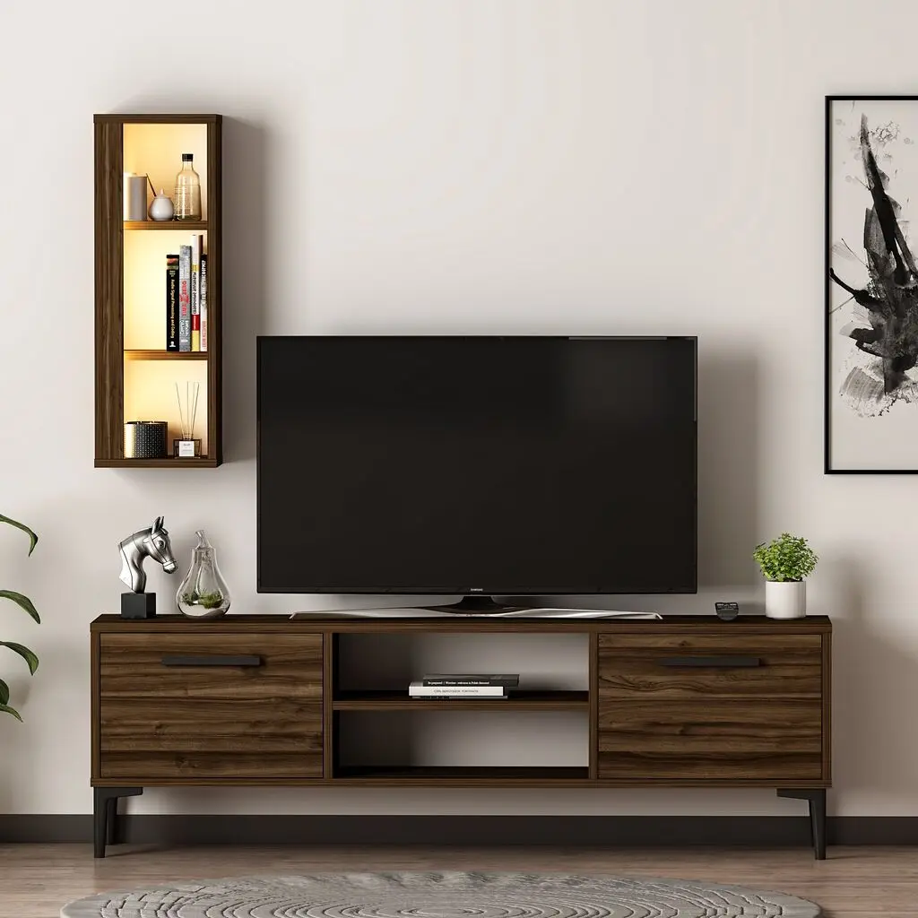 Hanah Home TV Komoda Bein, 150x48x29,6 cm, Orah