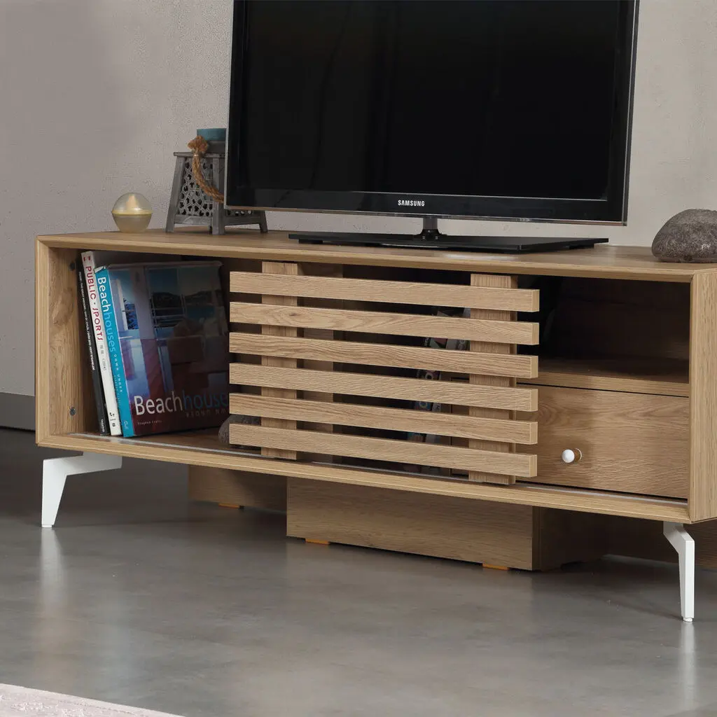 Hanah Home TV komoda Lulu 125, 125x50x41 cm, Hrast