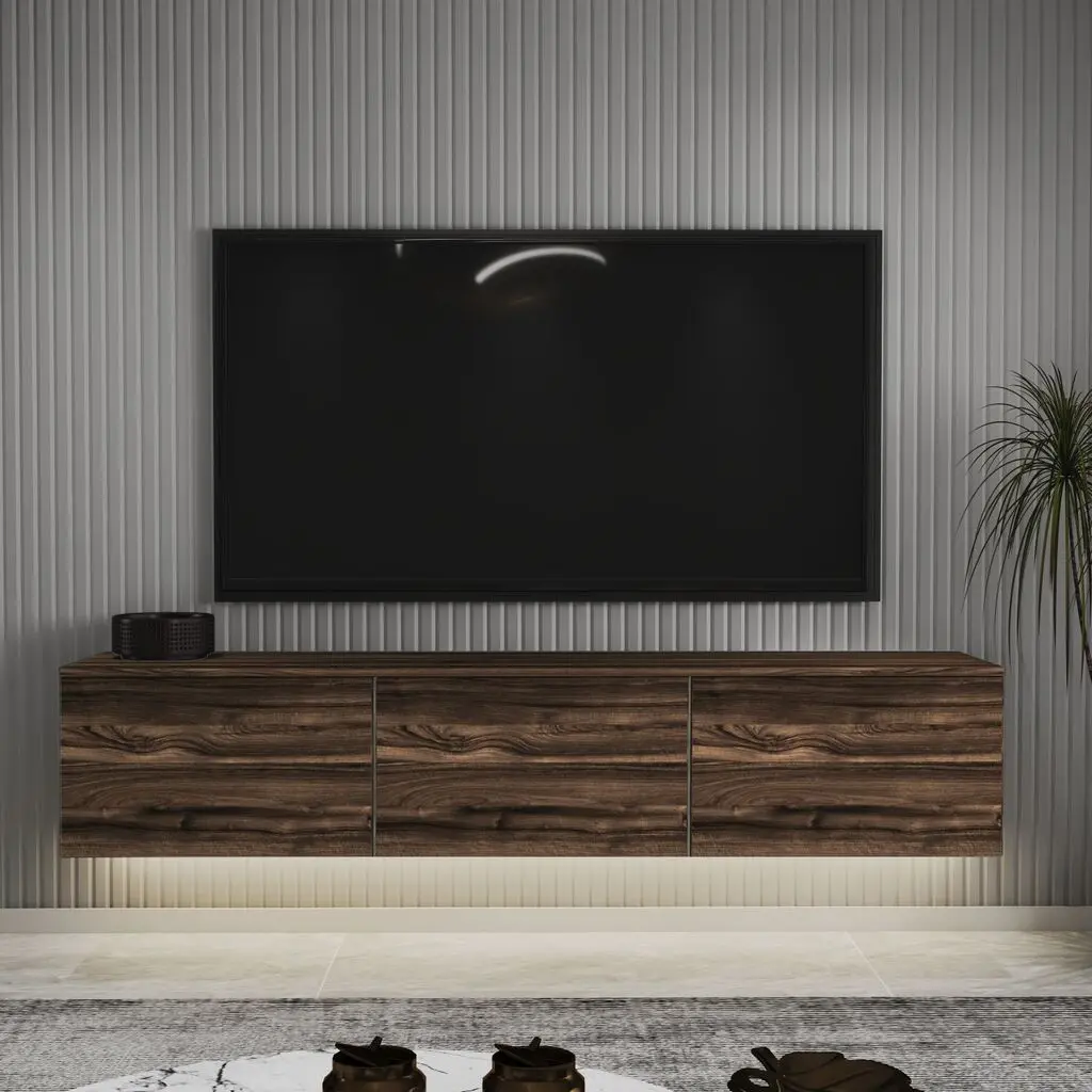 Hanah Home TV Komoda Neon, 160x35x32 cm, Kesten