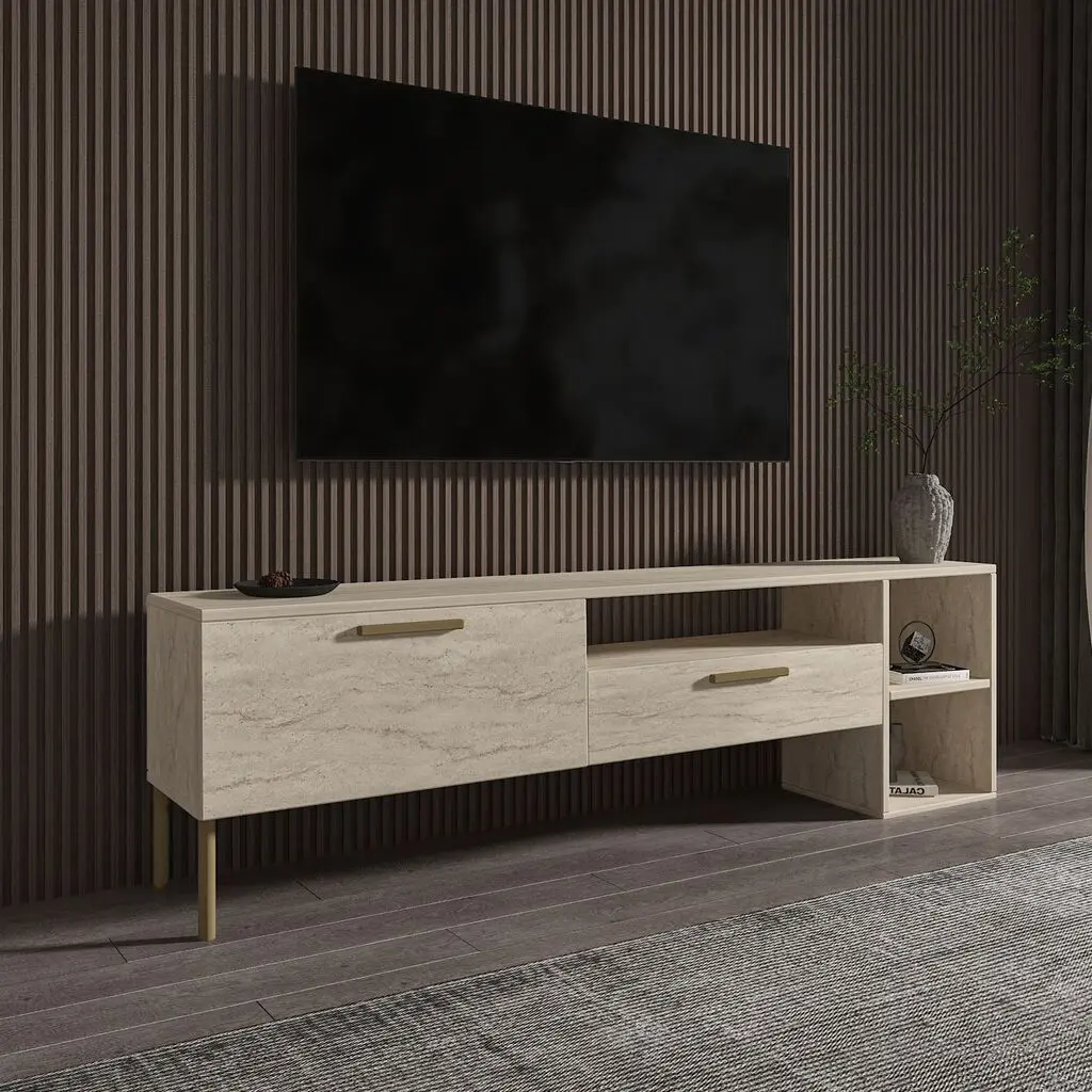 Hanah Home TV Komoda Parion, 150x47x35 cm, Bež