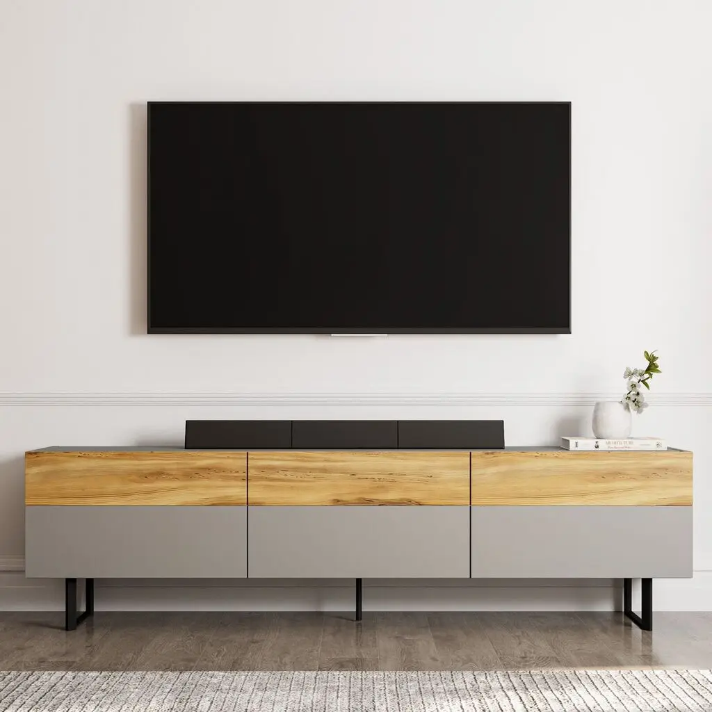 Hanah Home TV Komoda Sign, 180x49x37cm, Hrast