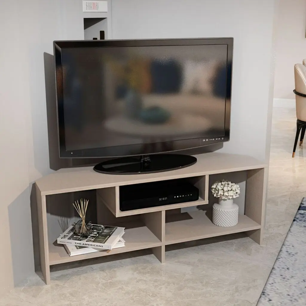 Hanah Home TV Komoda Maldiv, 120x46,8x35 cm, Bež