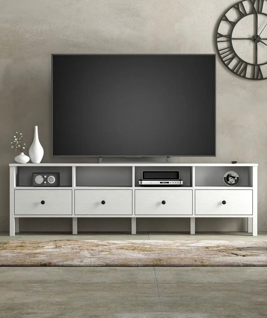Hanah Home TV Komoda FRN-20006, 200x58x59 cm, Bela