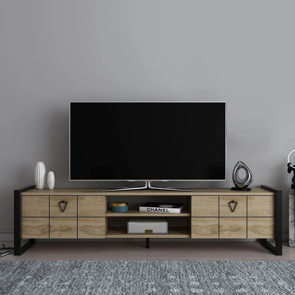 Hanah Home TV Komoda Mila, 184x45x34 cm, Hrast