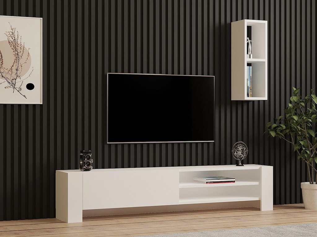 Hanah home TV Komoda Naz Bela