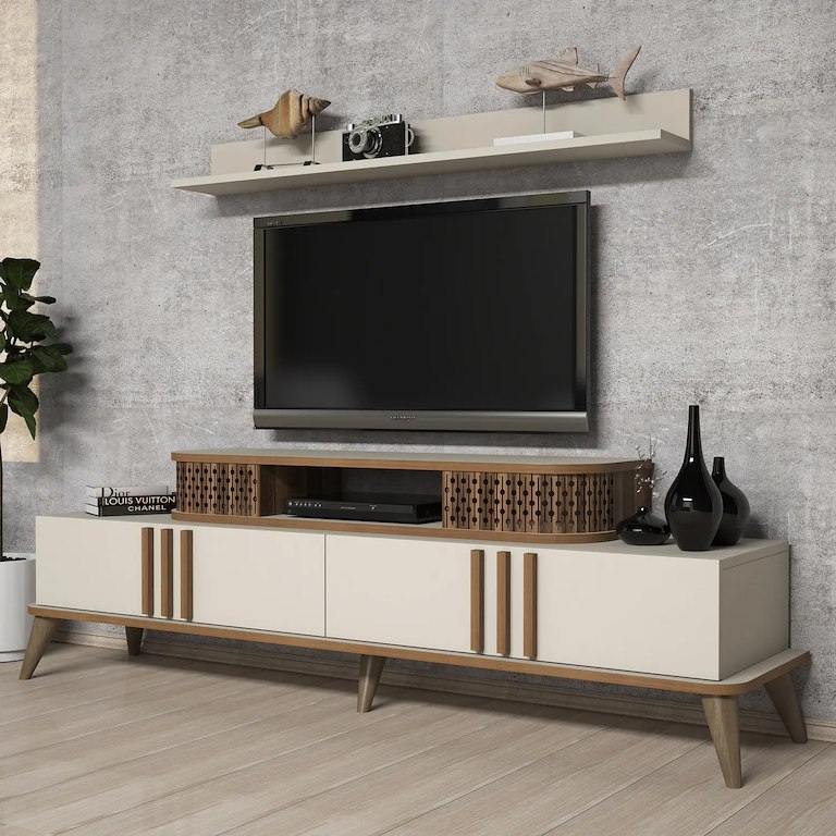 Hanah home TV Komoda Eylül Krem