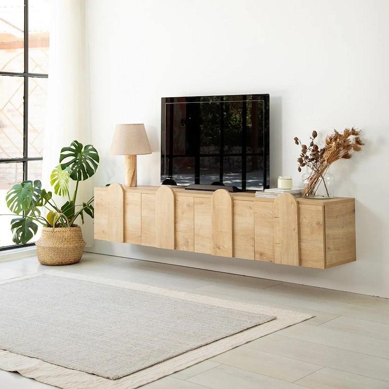 Hanah home TV Komoda New Line Hrast