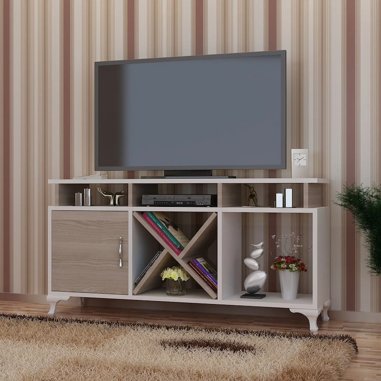 Hanah home TV Komoda Belo-Krem