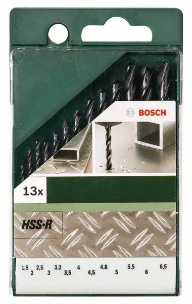 BOSCH Set burgija za metal 13/1 HSS-R DIN 338 2609255031