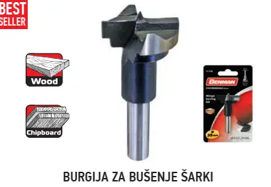 BENMAN Burgija za šarke fi35