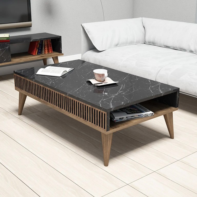 Hanah Home Klub sto Milan 105x34,6x60​cm Orah