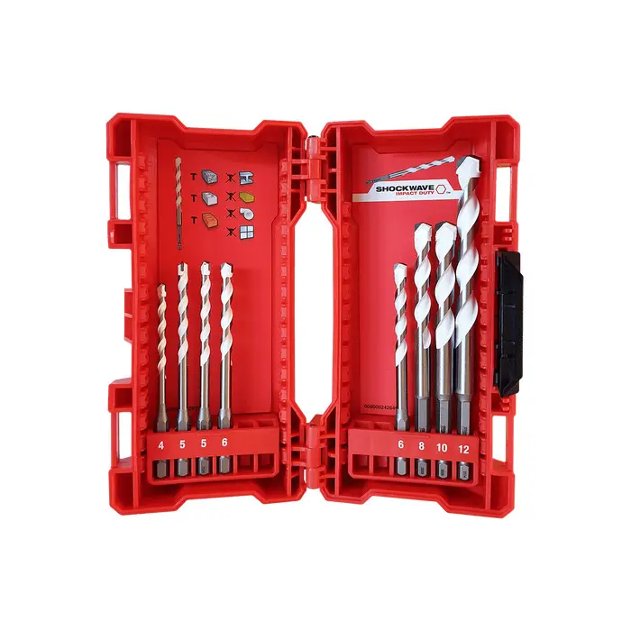 Milwaukee Multi Hex Set burgija, 4-12mm