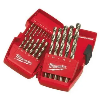 Milwaukee HSS-G Set burgija, 1-10mm, 19 komada