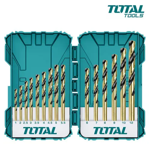 Total Set burgija za metal, drvo i beton PBCA16008, 16 komada