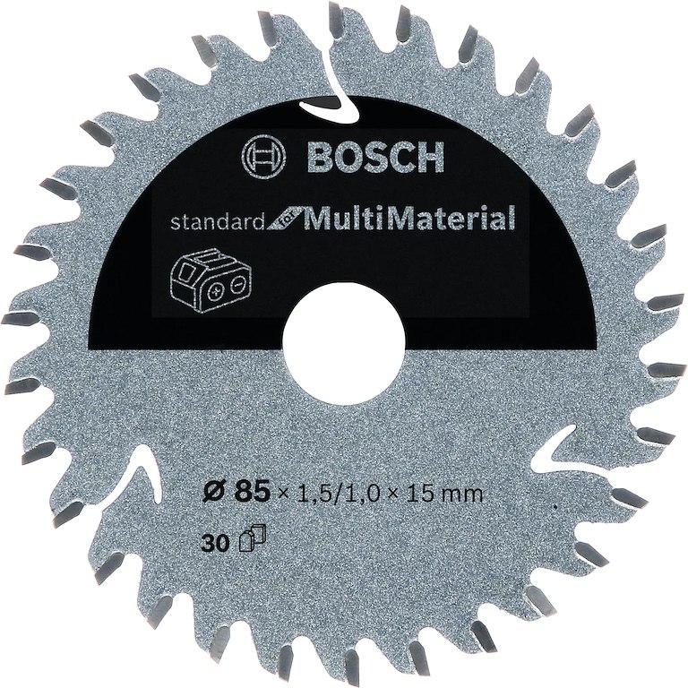 Bosch Standard for Multi Material list kružne testere za akumulatorske testere 85x1.5/1x15 T30 2608837752, 85x1.5/1x15 T29