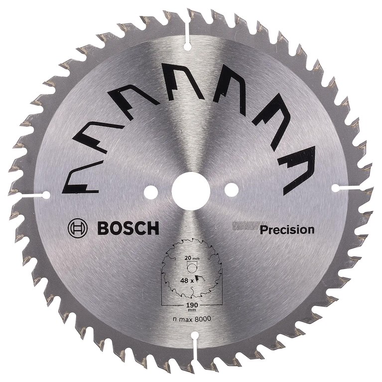 Bosch List kružne testere PRECISION190x2x20/16,Z48 2609256867