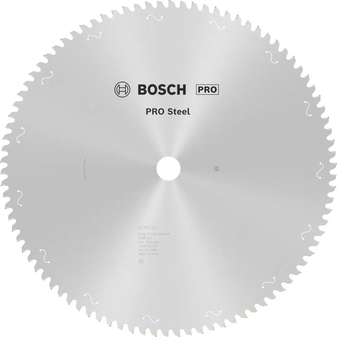 Bosch PRO Steel list kružne testere 355x2.2x25.4 mm 90z HLTCG max 1.500 o/min 2608844871