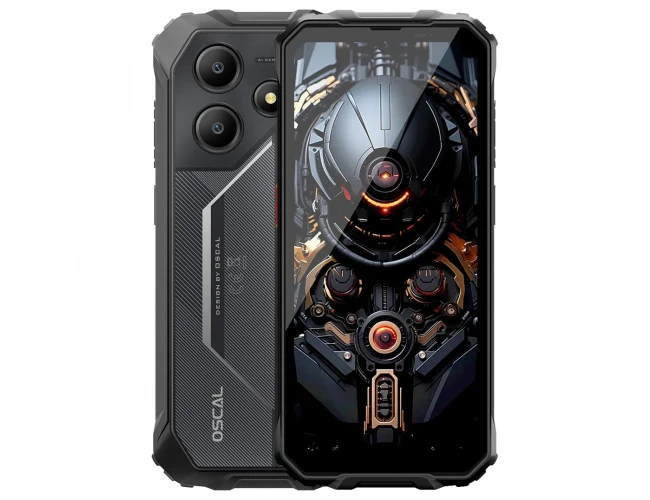 Oscal Marine II Rugged 8/256 crni mobilni 6.56" Octa Core Unisoc T615 8GB 256GB 16Mpx Dual Sim