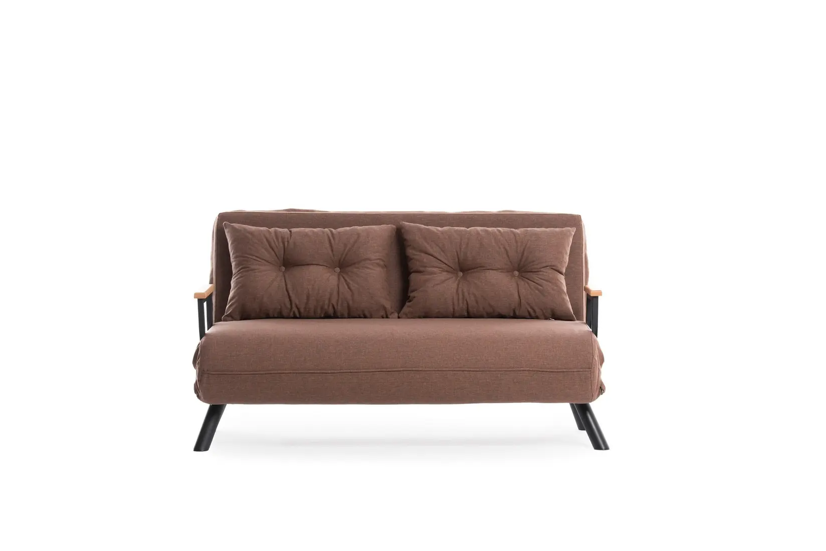 Atelier del Sofa Dvosed na razvlačenje Sando 2 Svetlobraon