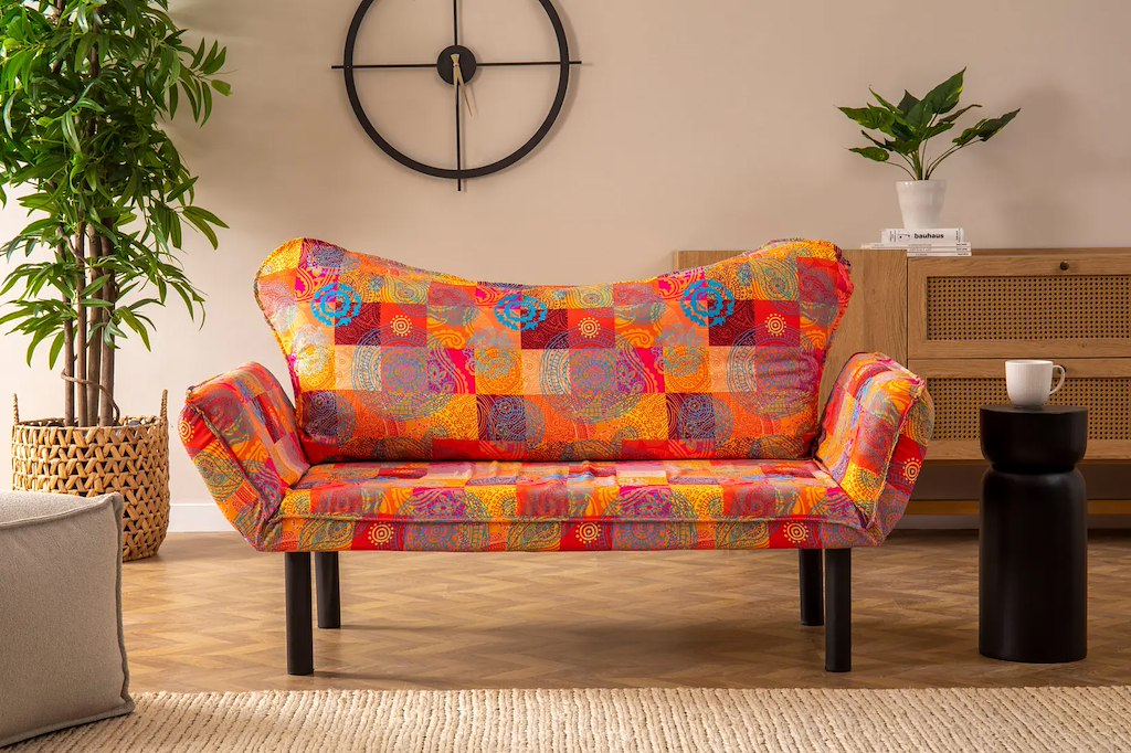 Atelier del Sofa Dvosed na razvlačenje Chatto 180x60​cm Šareni