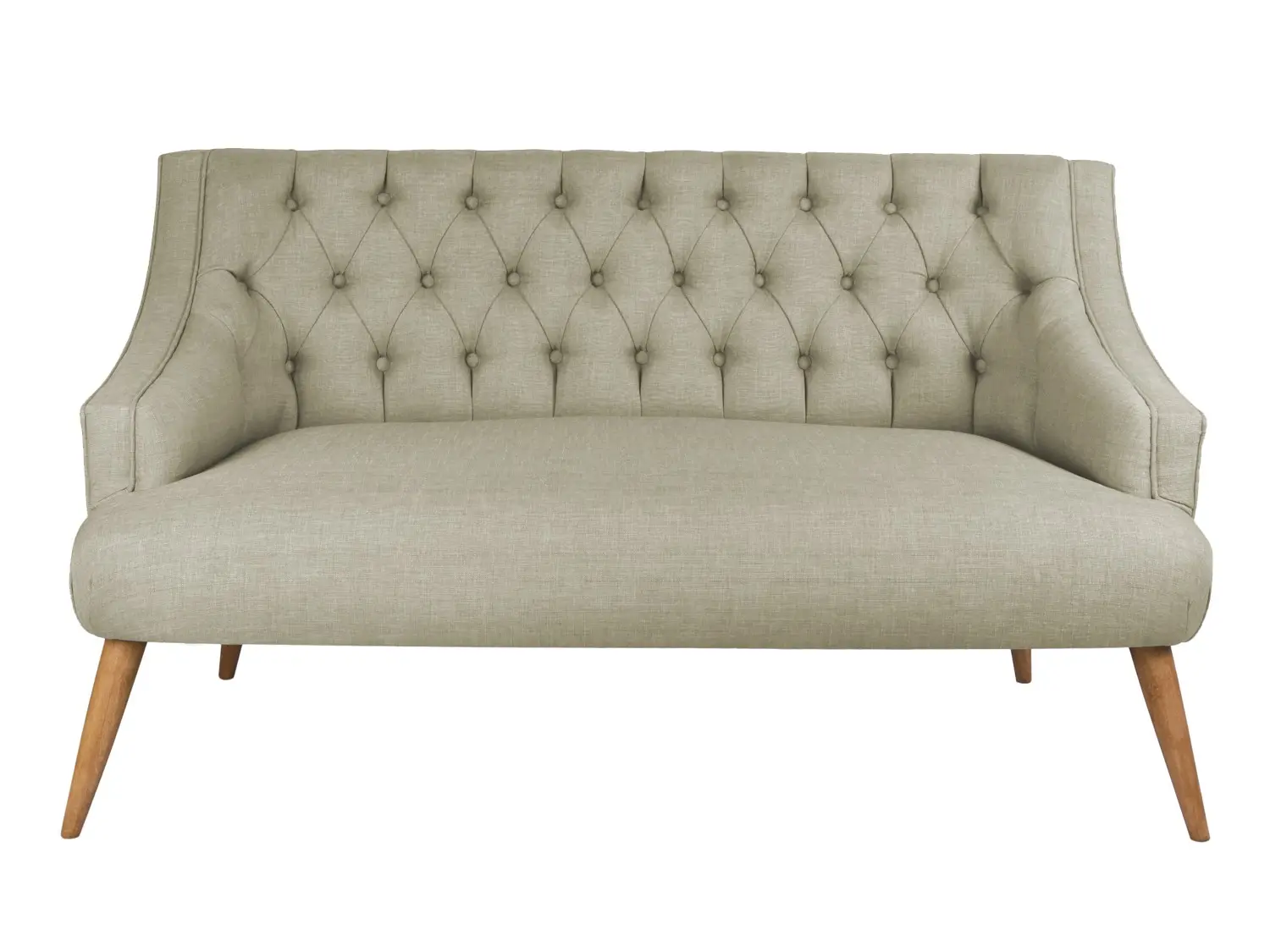 Atelier del Sofa Dvosed Lamont 140x80x74cm Sivi
