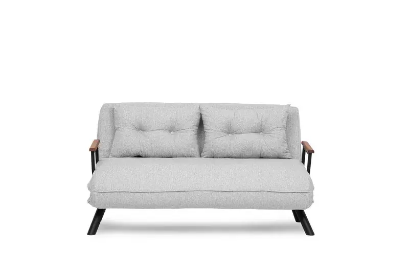 Atelier del Sofa Dvosed na razvlačenje Sando 2 Sivi