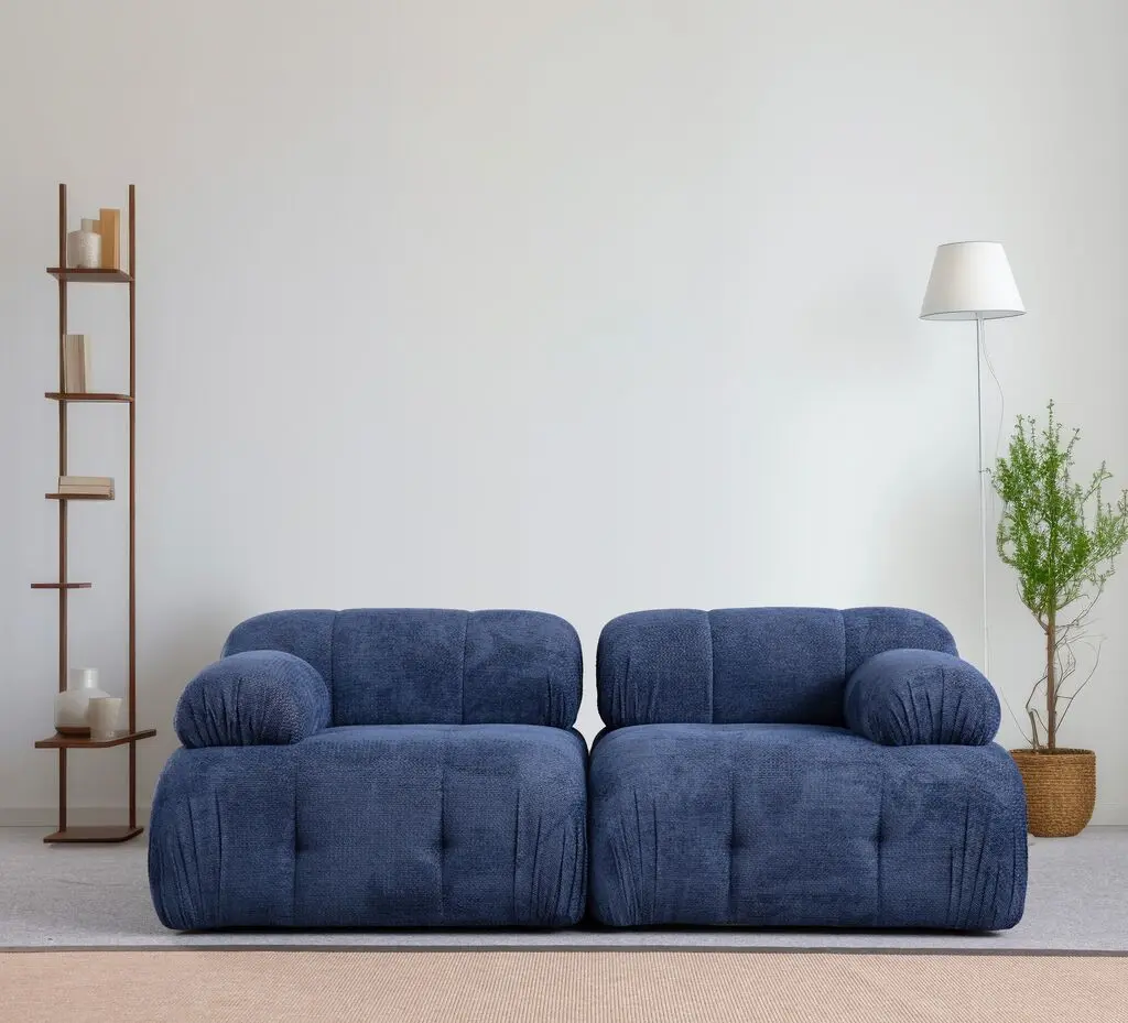 Atelier del Sofa Dvosed Petite 2, 190 x 95 x 75 cm, Teget