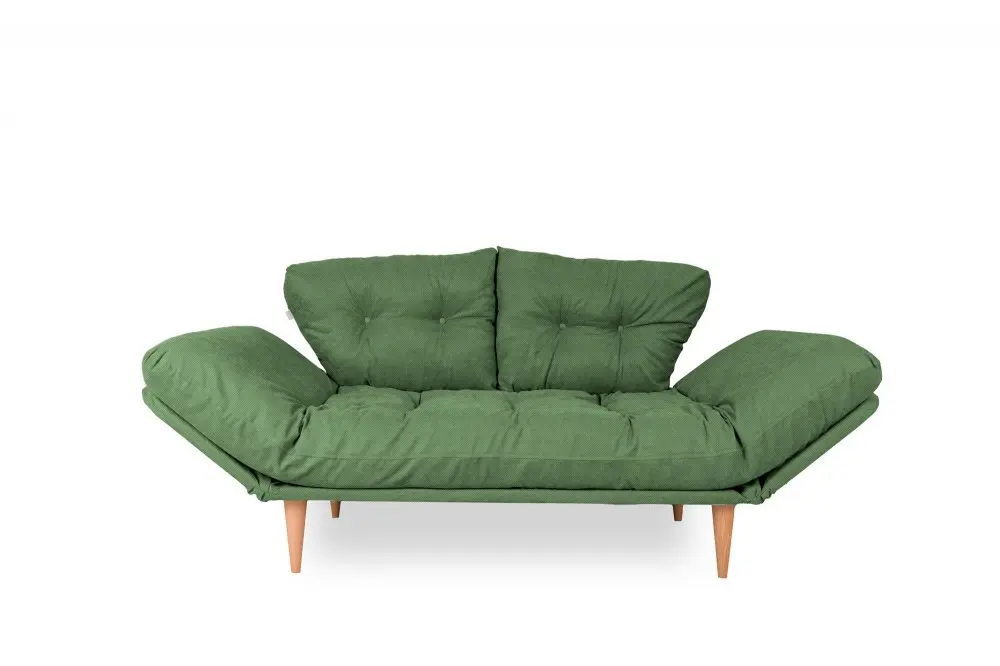 Atelier del Sofa GR106 Nina Daybed Sofa, Zelena