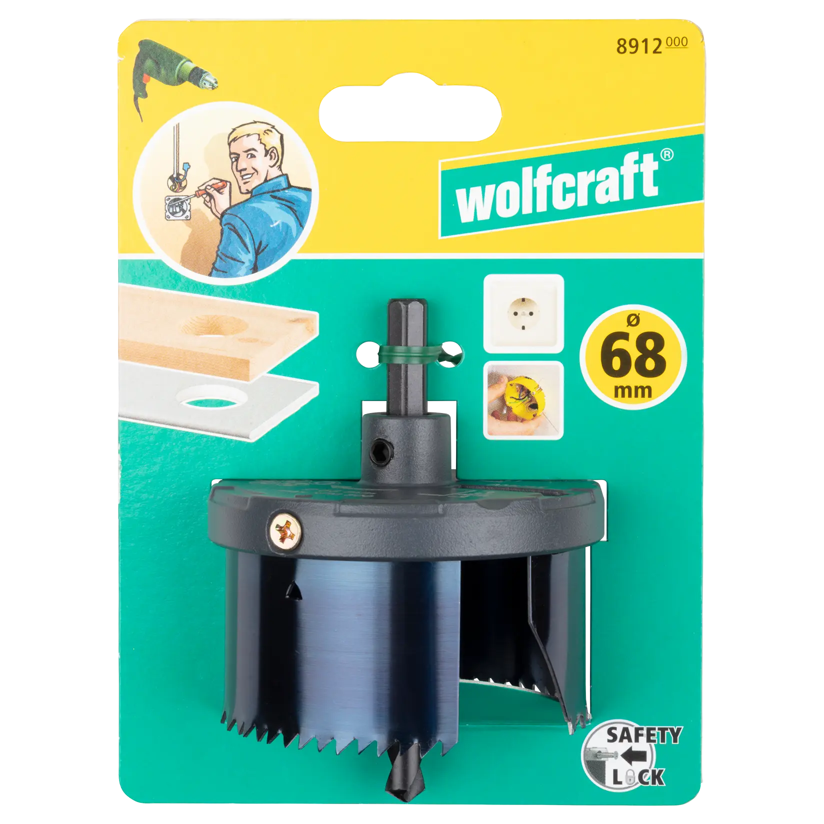 WOLFCRAFT Standardna testera za rupe 8912000