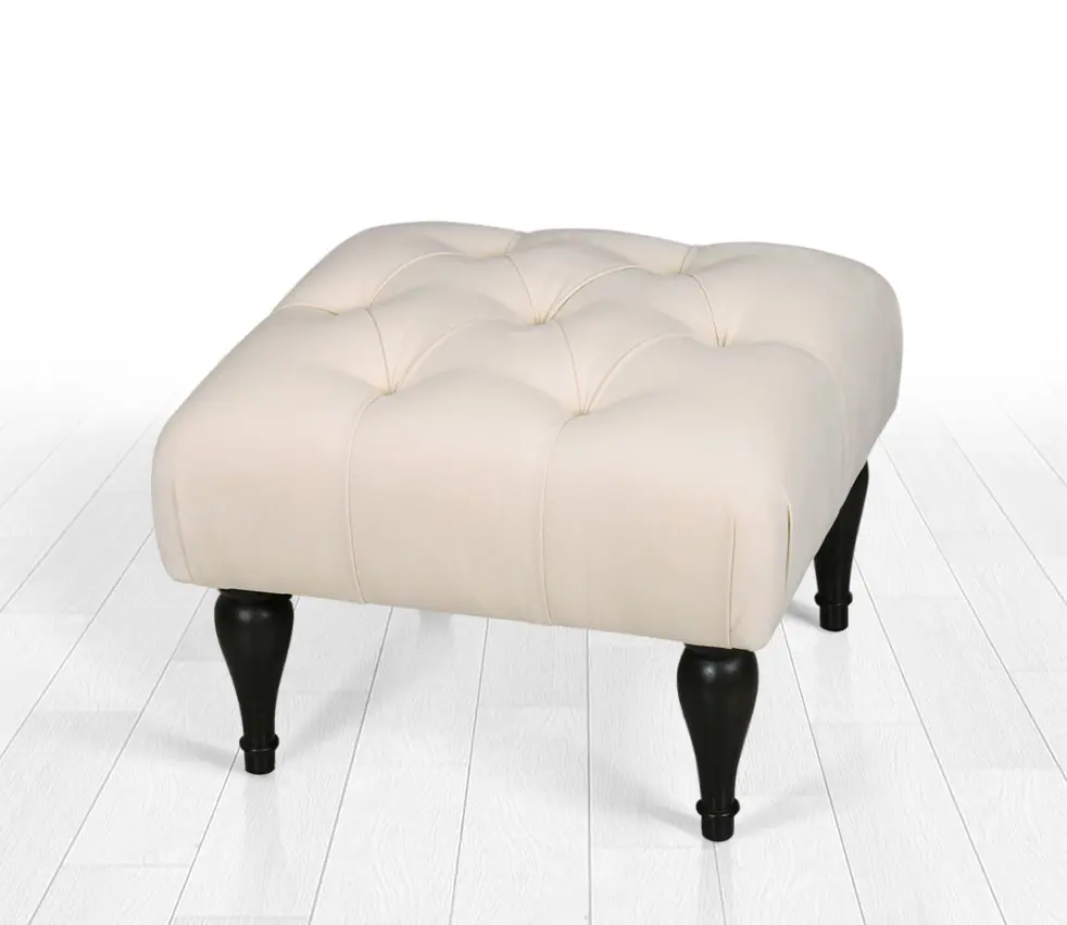 Atelier del Sofa Tabure 51x36x46cm, Krem